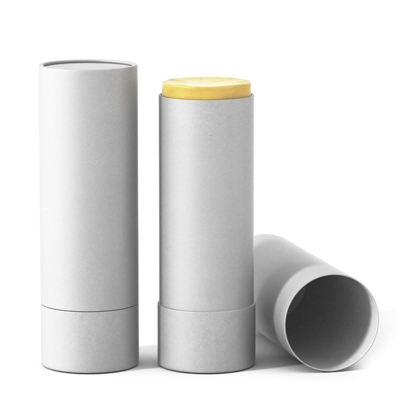 2 oz Push-Up Paper Tube - Black - Paper Tube Co.